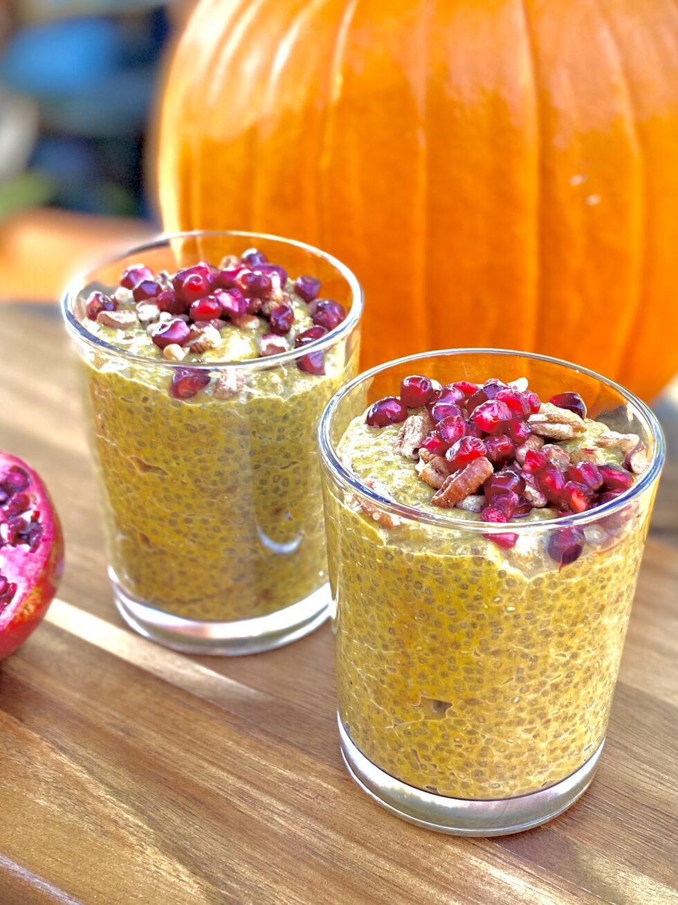 Pumpkin Chia Seed Pudding | Katherine Burris Nutrition
